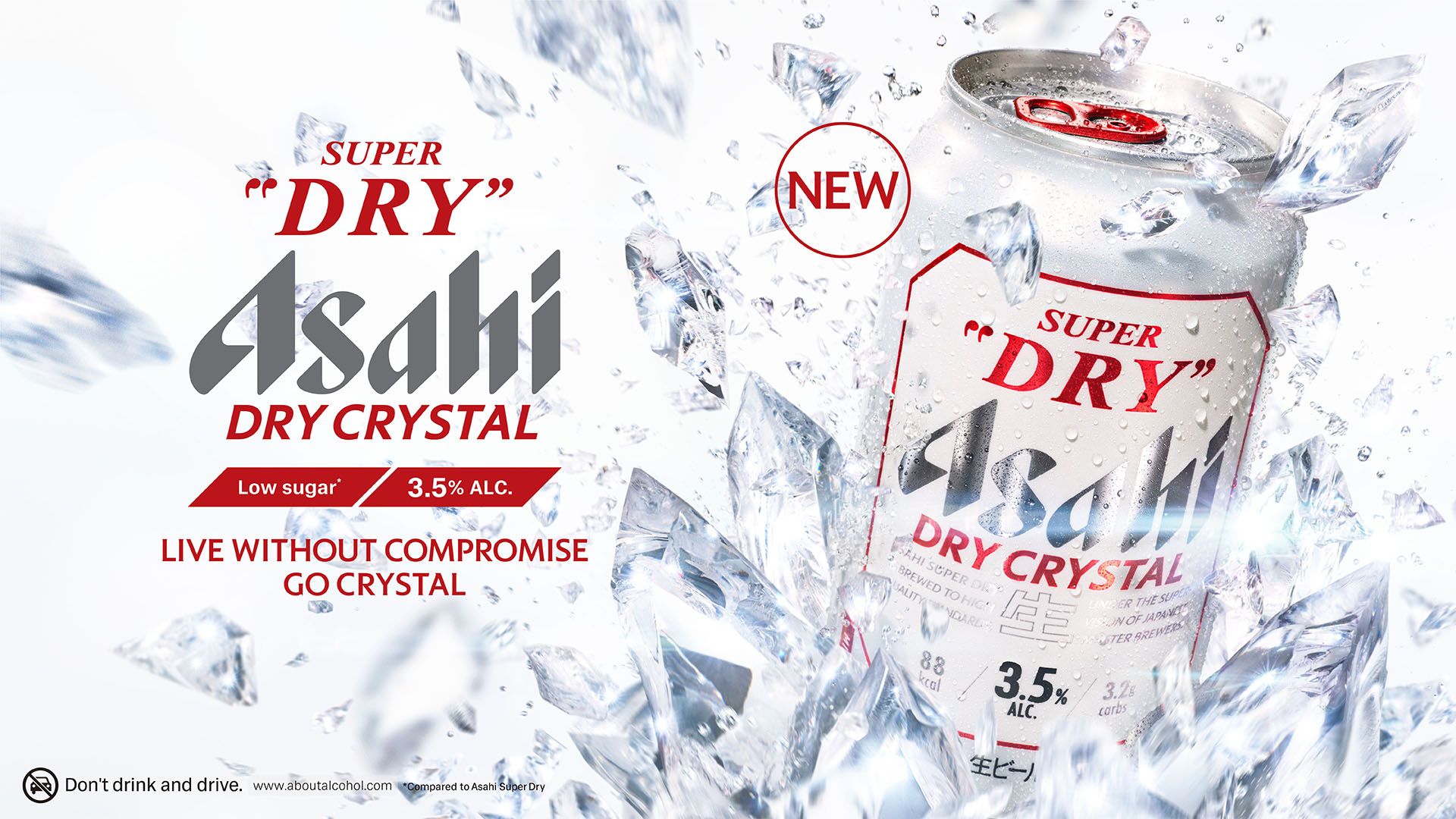 Asahi Super Dry debuts “three-low” innovation with the launch of new ...