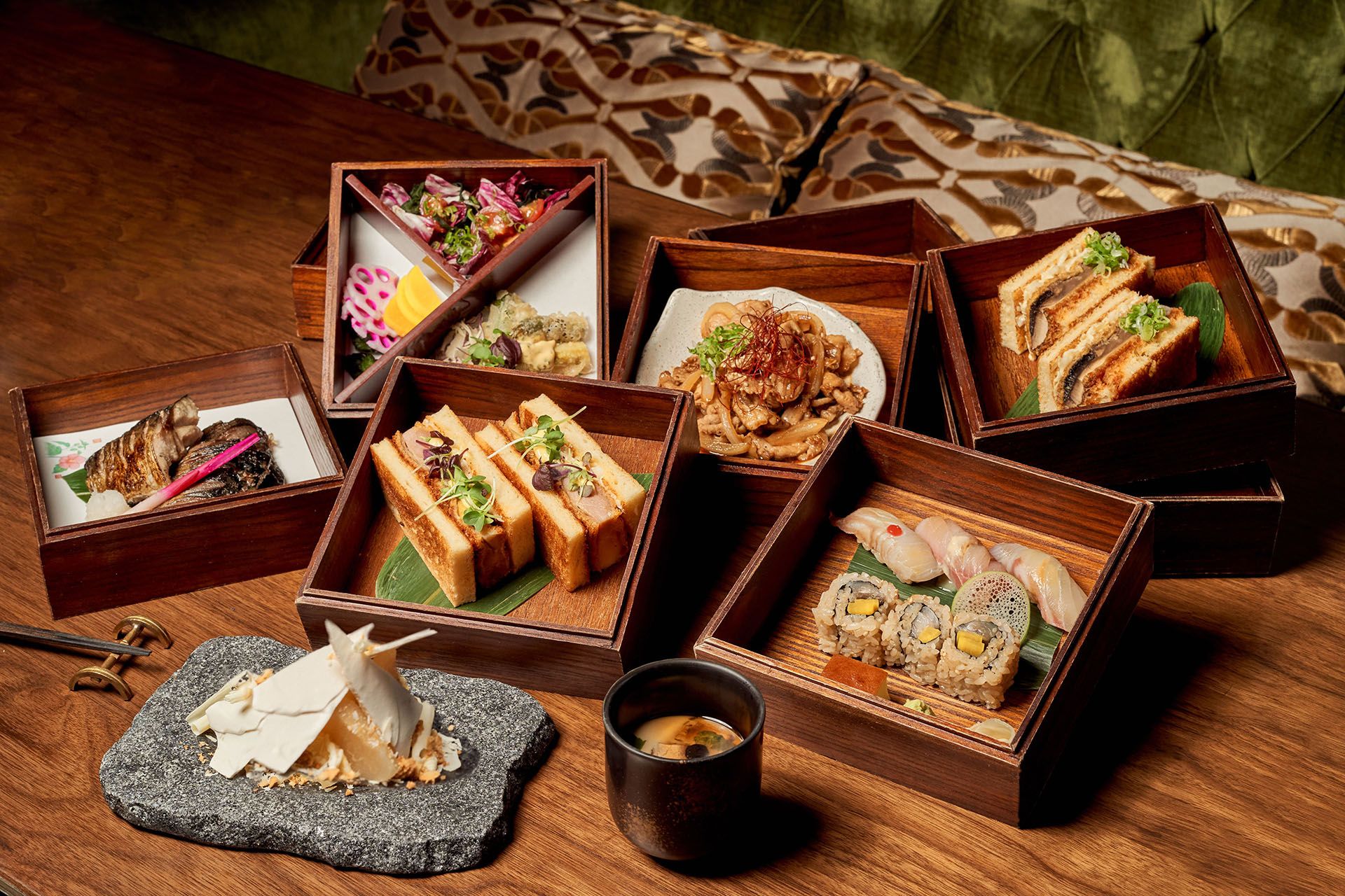 The Aubrey redefines lunchtime dining with exquisite bento lunch sets ...