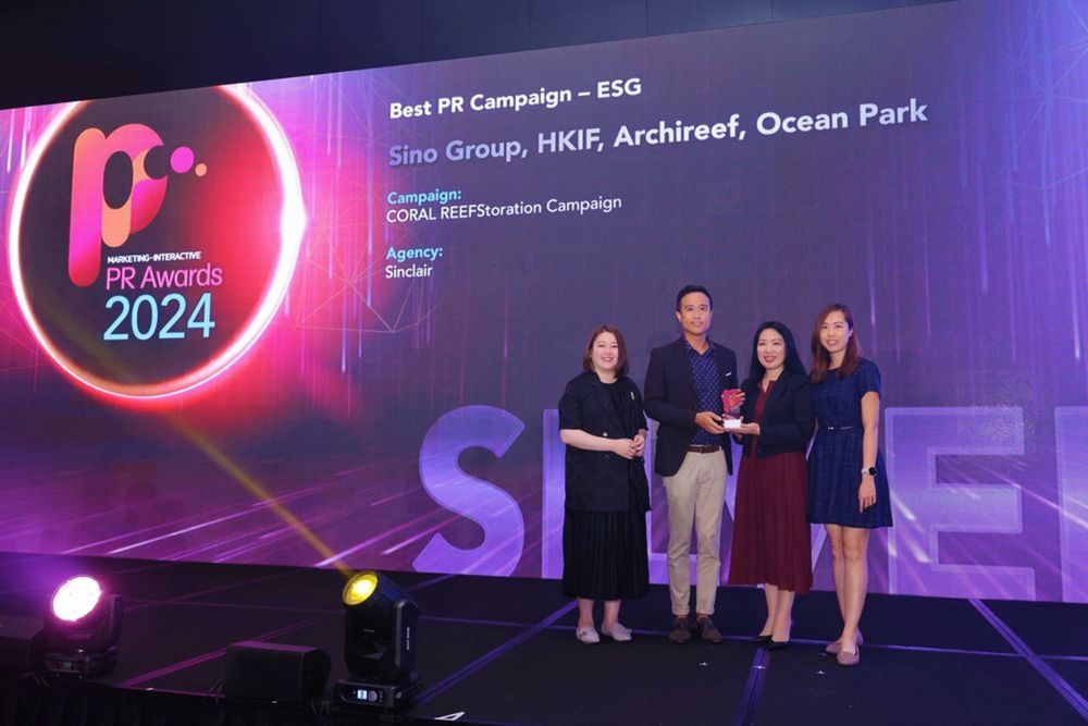 Sinclair wins ESG and Reputation trophies at Marketing-Interactive PR Awards 2024 - Sinclair